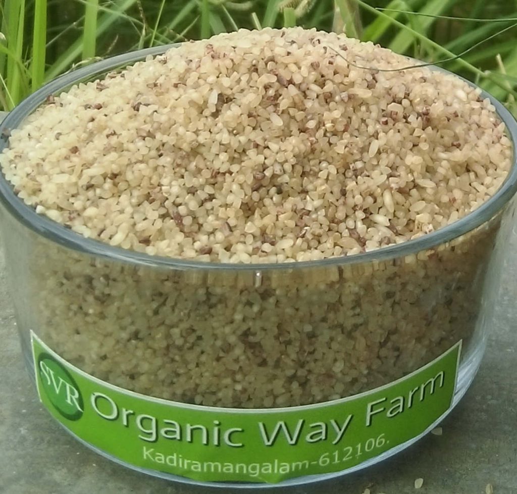 Illuppai Poo Samba – Broken Rice – SVR Organic Way Farm