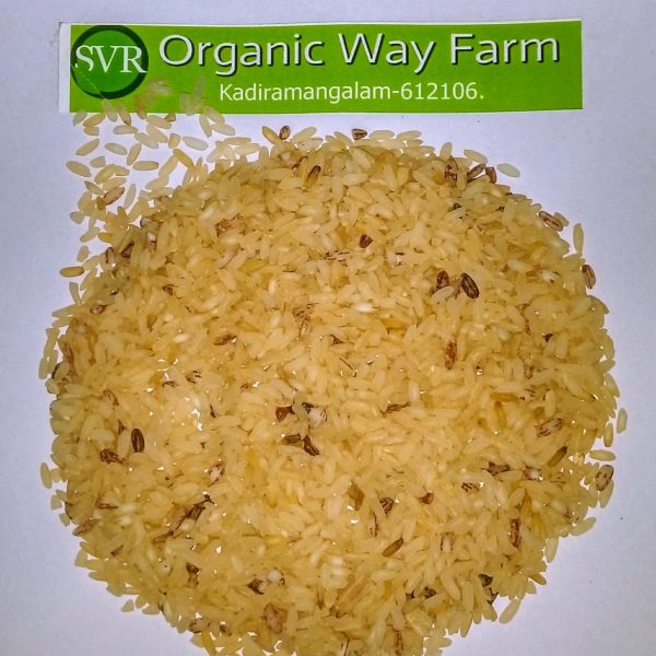 Illuppai Poo Samba – Raw – Milled – Rice – SVR Organic Way Farm