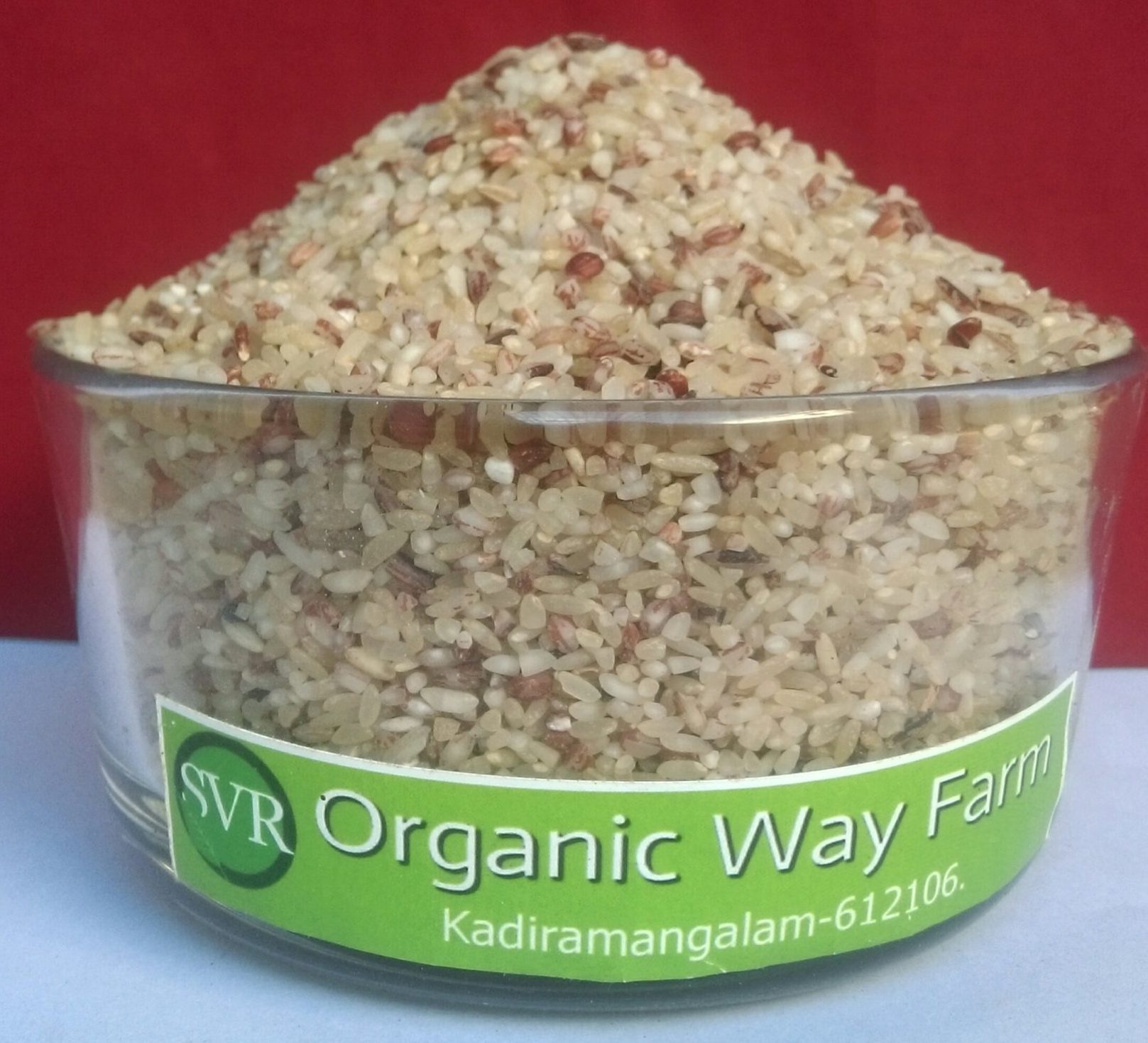 Idly Rice – traditional Mix- Boiled – Milled – SVR Organic Way Farm